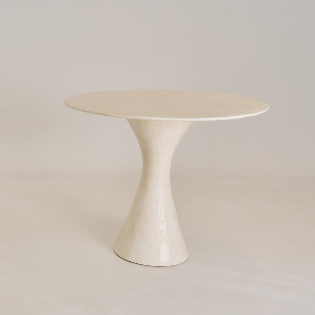 Tapered Limestone Dining Table – Ren Wares