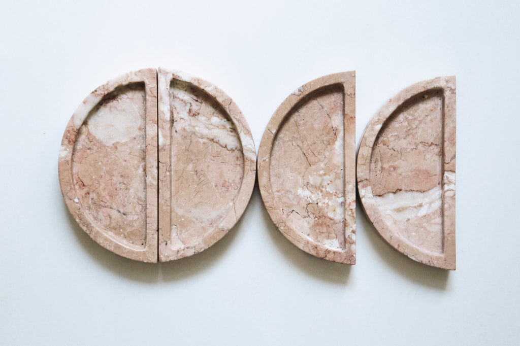 ROSETTA MARBLE MINI LUNA TRAYS – Ren Wares